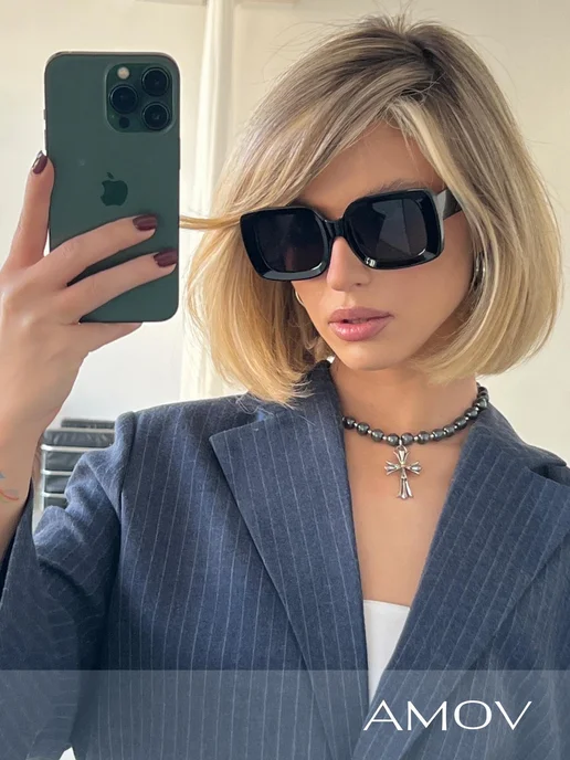 Стильные солнцезащитные очки 2025 AMOV